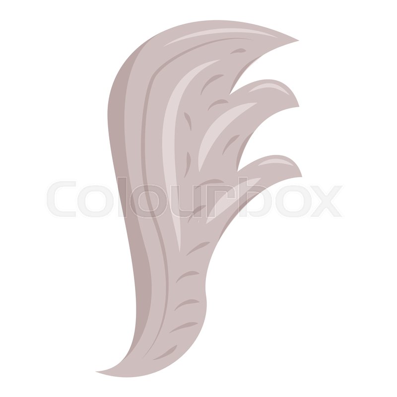 Bird wing icon. Cartoon illustration ... | Stock Vector | Colourbox