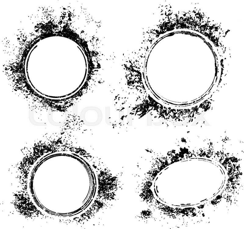 Vector Circle Grunge