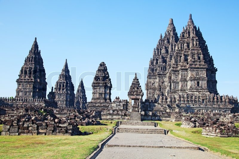 Hindu-Tempel Prambanan Indonesien , ... | Stock Bild | Colourbox