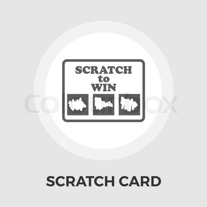 Scratch Card Vector