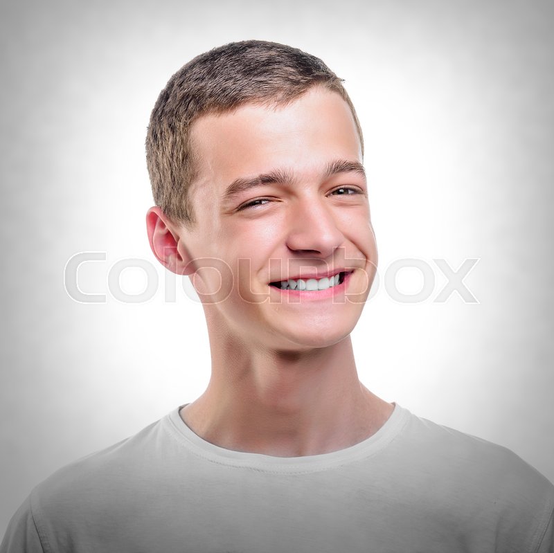 Young Man Smiling