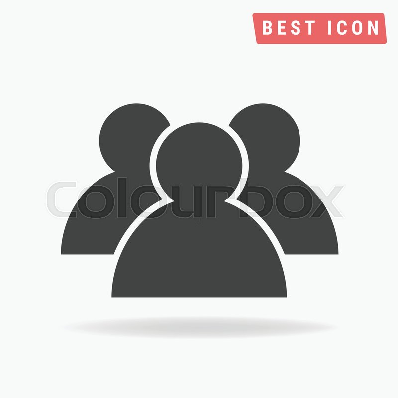 User group icon, User group icon eps | Stock vector | Colourbox