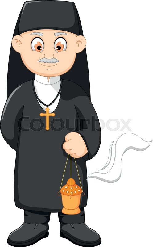 Catholic Priest Drawing