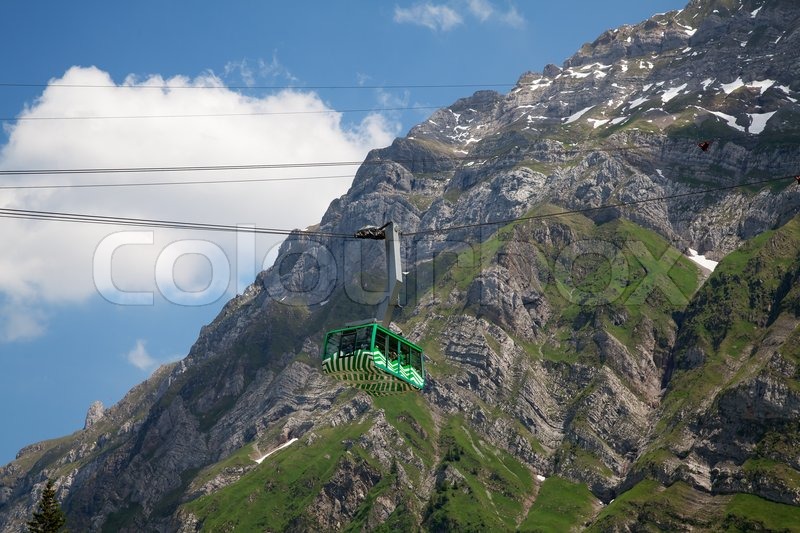 Swiss Alps Cable Car