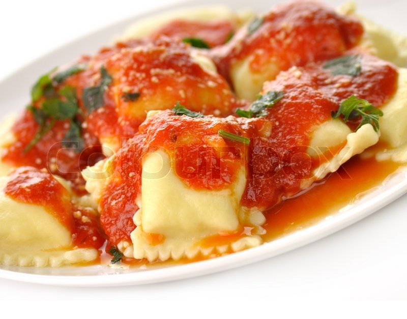 Ravioli pasta | Stock image | Colourbox