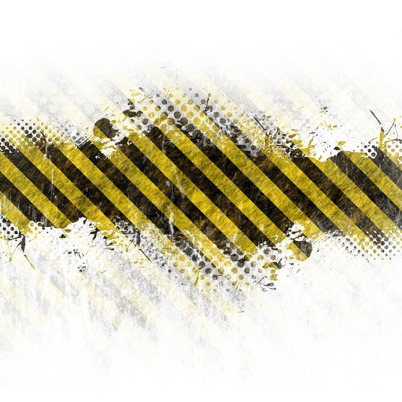 A hazard stripes background with grungy ... | Stock image | Colourbox