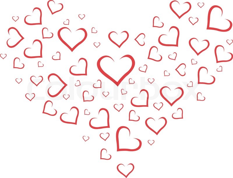 Heart of Hearts | Stock vektor | Colourbox