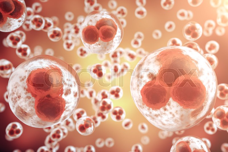 Red cell background. Life and biology, ... | Stock image | Colourbox