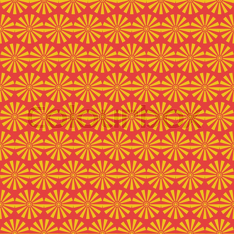 Chinese seamless pattern background, ... | Stock vector | Colourbox