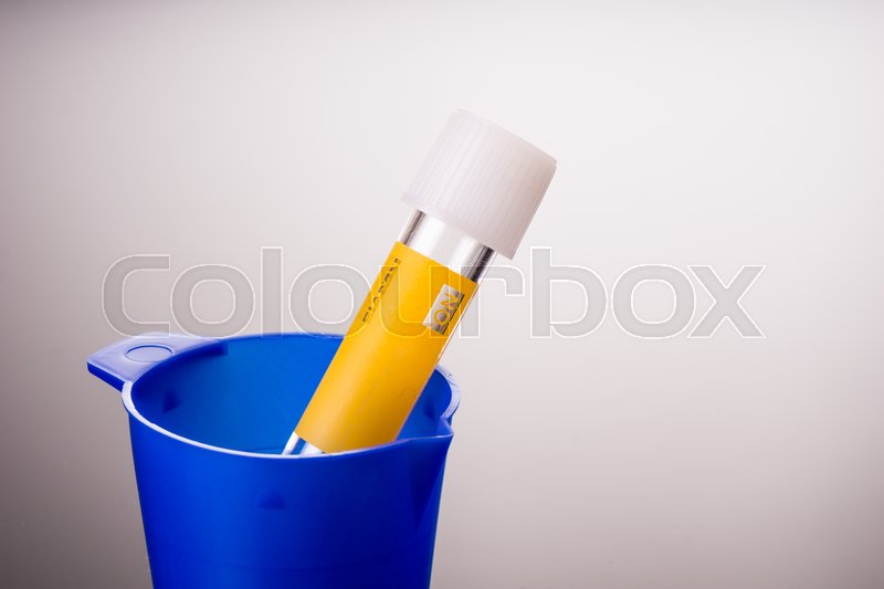Test kits for urine samples. tester for ... | Stock image | Colourbox
