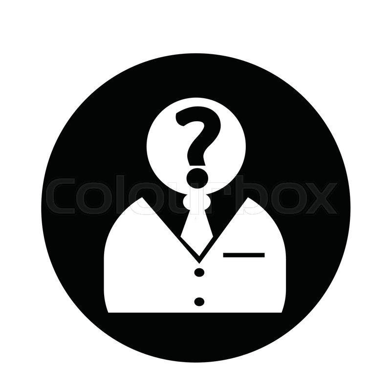 Who Icon | Stock vector | Colourbox