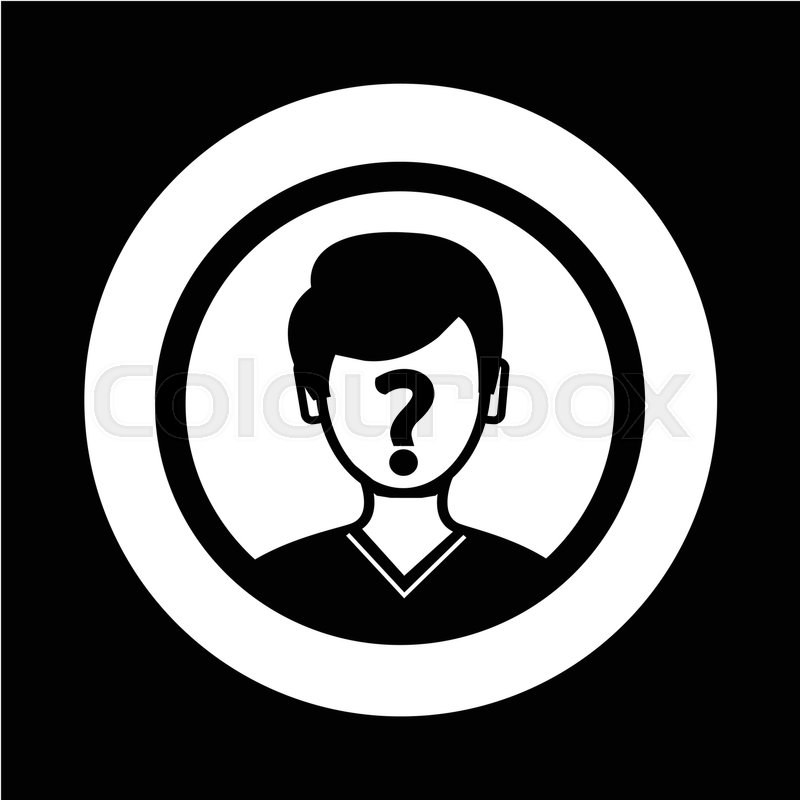 Who Icon | Stock vector | Colourbox