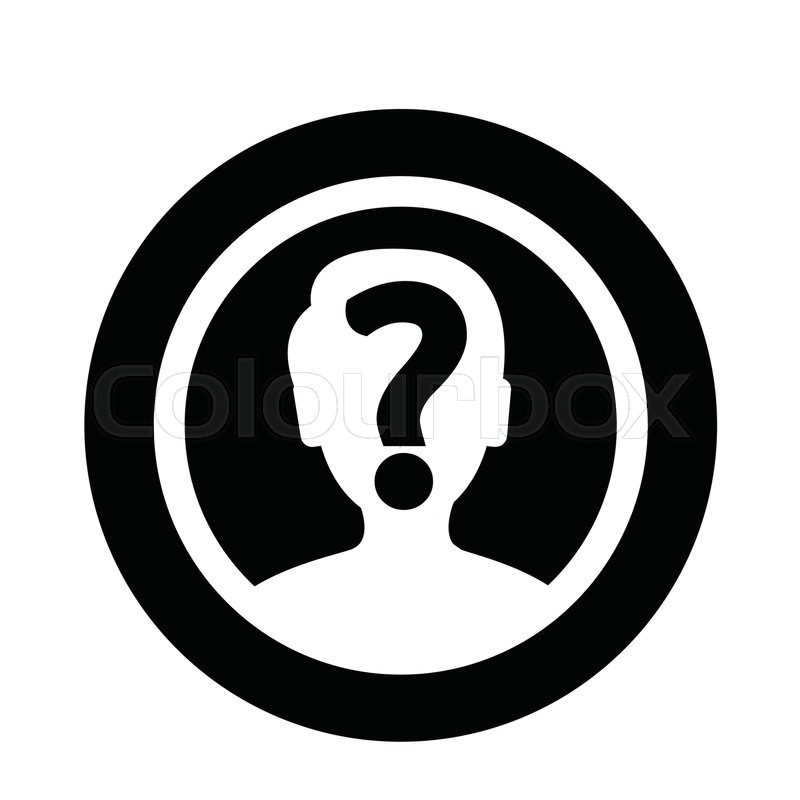 Who Icon | Stock vector | Colourbox