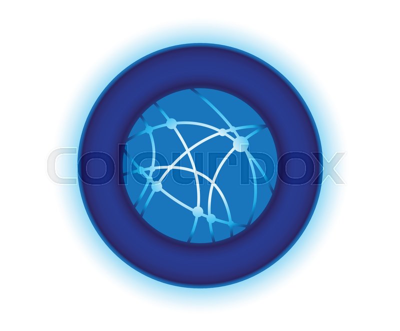 Digital Technology Logo Concept. AI 10 ... | Stock vector | Colourbox