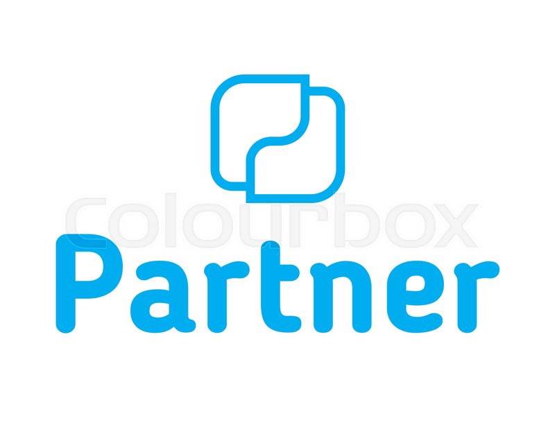 Partner Logo Design, AI 8 supported. | Stock vector | Colourbox