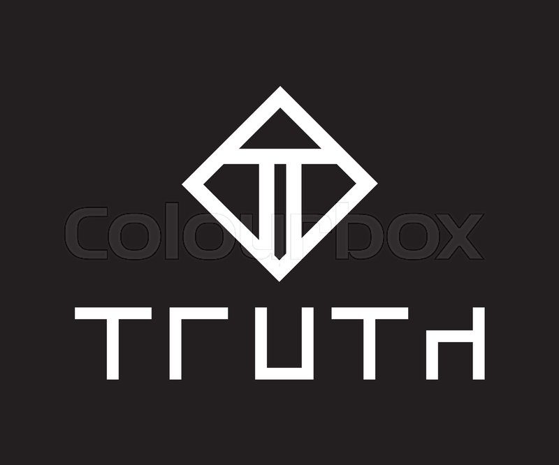 Truth Logo Design Concept, AI 10 ... | Stock vector | Colourbox