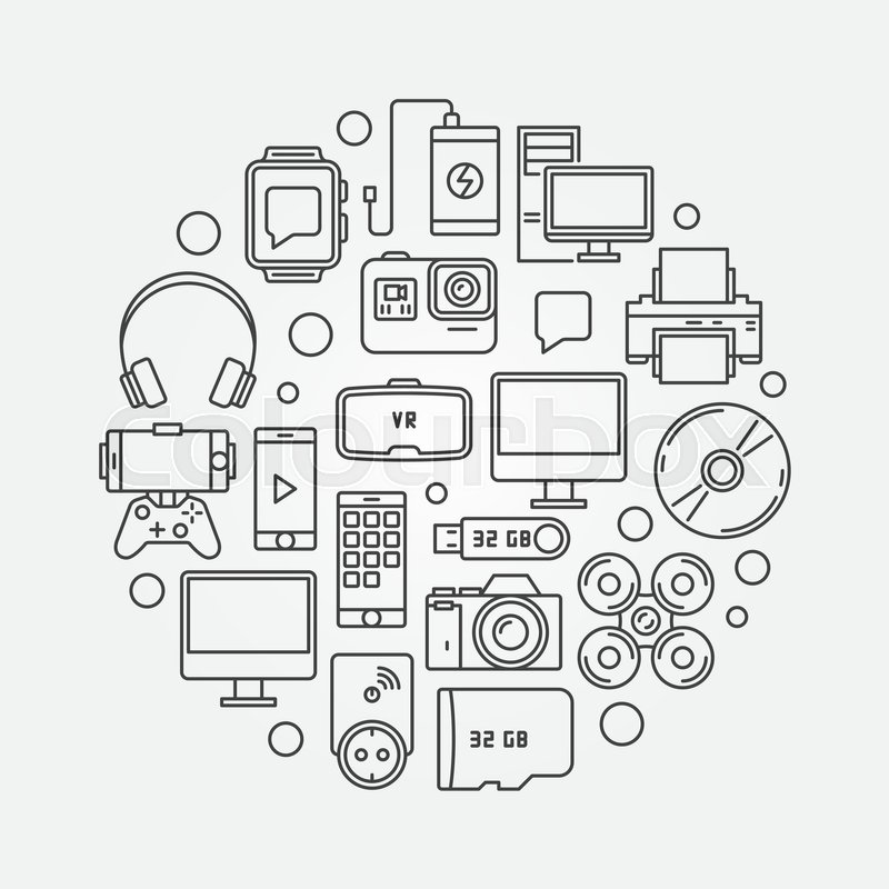 Cool Gadgets Drawings