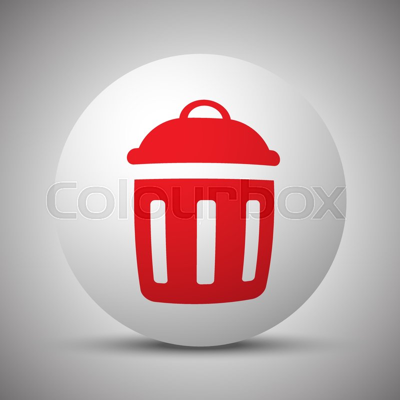 Delete Icon Red