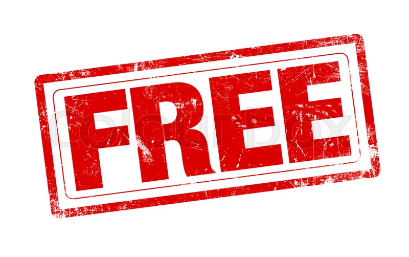 Free word red stamp text on white ... | Stock image | Colourbox