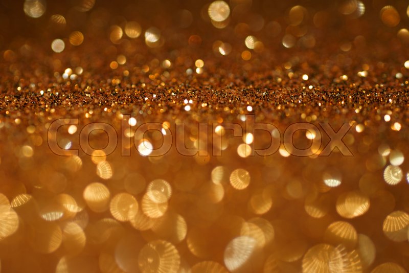 Gold Bokeh Texture