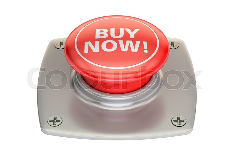 Buy Now Red Button, 3D rendering ... | Stock image | Colourbox