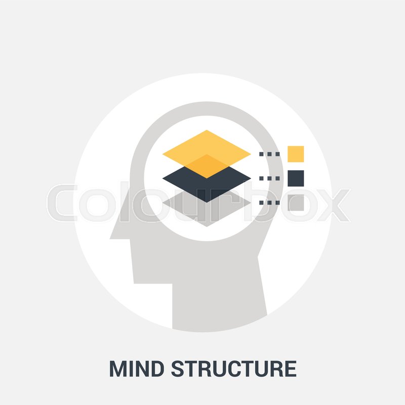 Abstract vector illustration of mind ... | Stock vector | Colourbox