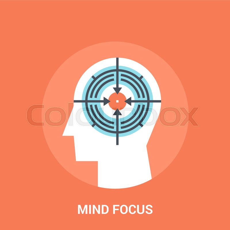 Abstract vector illustration of mind ... | Stock vector | Colourbox