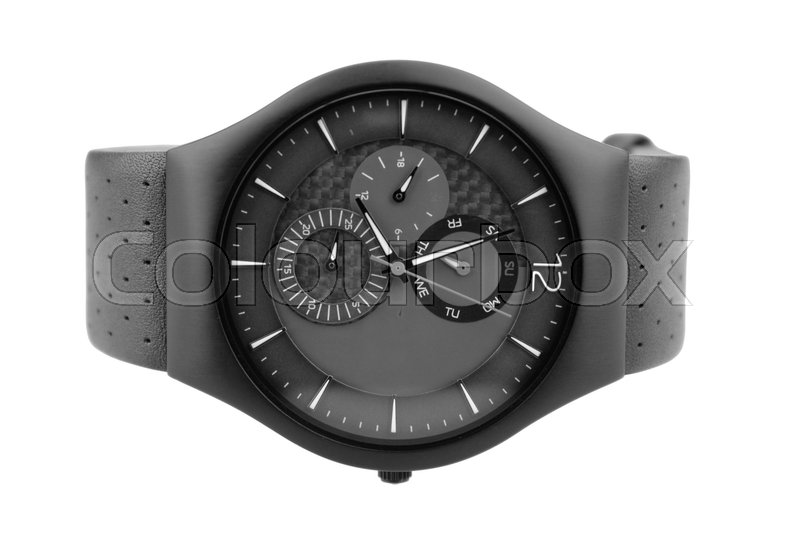 Men watches on a white background | Stock image | Colourbox
