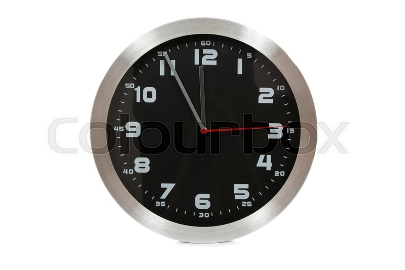 Clock Dial Black