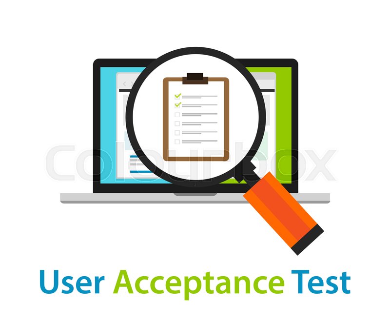 User acceptance test UAT software ... | Stock vector | Colourbox