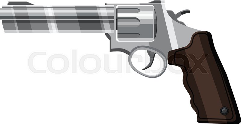 Gun icon. Cartoon illustration of gun ... | Stock vector | Colourbox