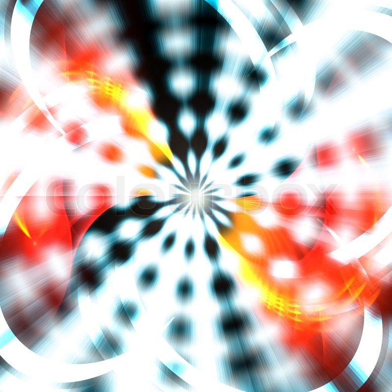 A bright abstract vortex illustration ... | Stock Photo | Colourbox