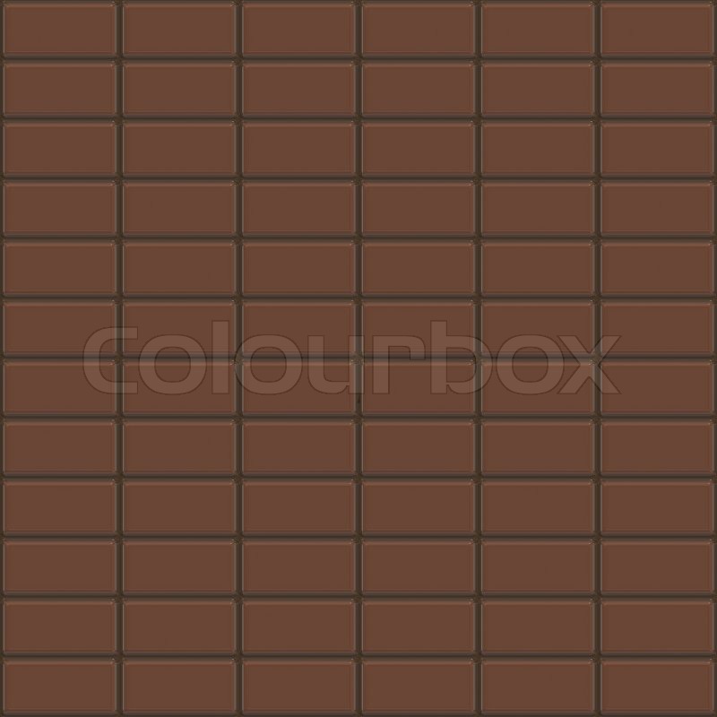 Seamless chocolate bars texture that ... | Stock image | Colourbox