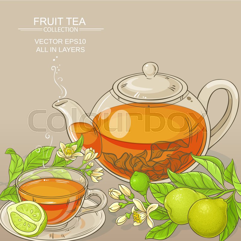 Tea Vector Wallpaper