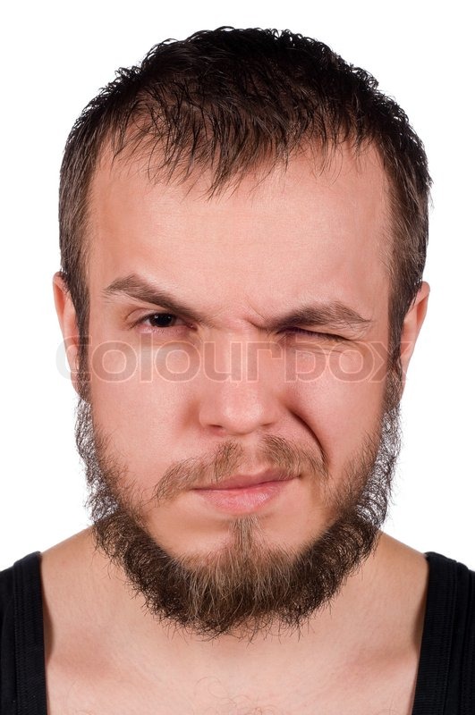 Series - Facial expressions of young ... | Stock Photo | Colourbox