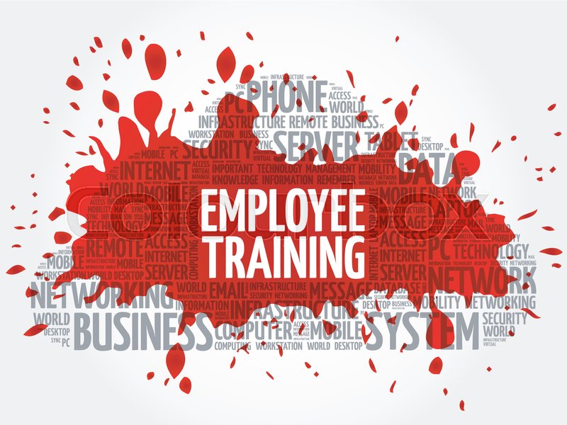 Employee Training word cloud concept | Stock vector | Colourbox