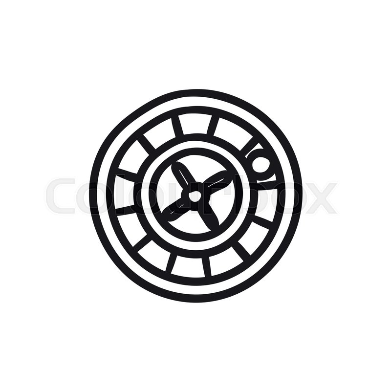 Roulette Wheel Drawing