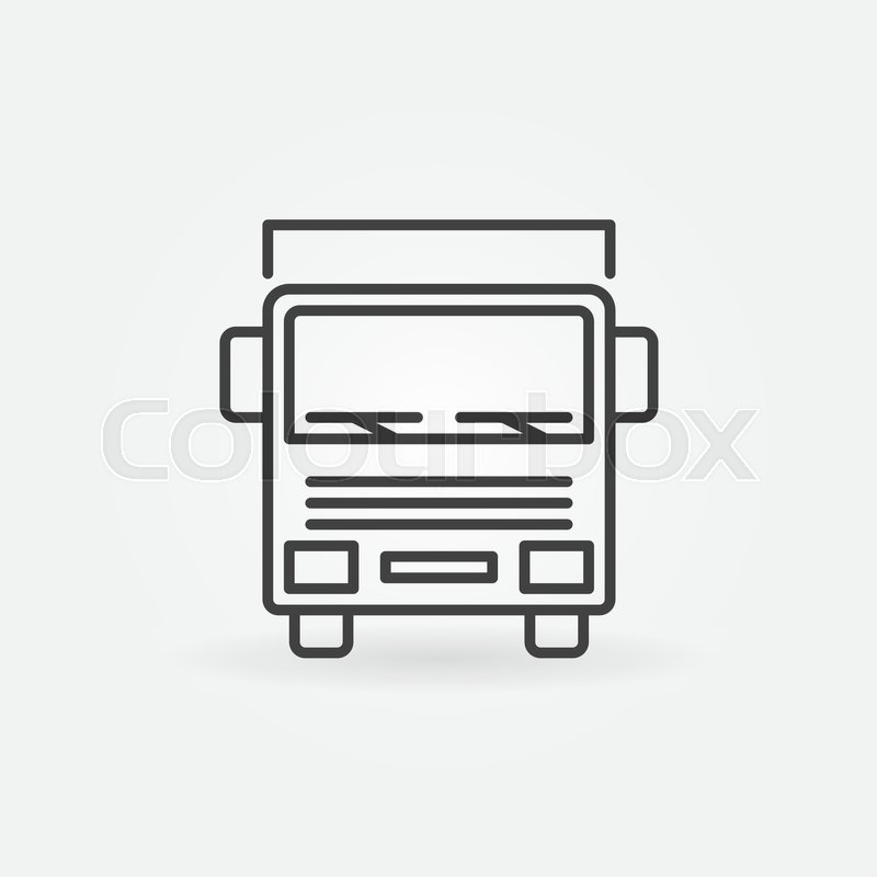 Truck Icon Front