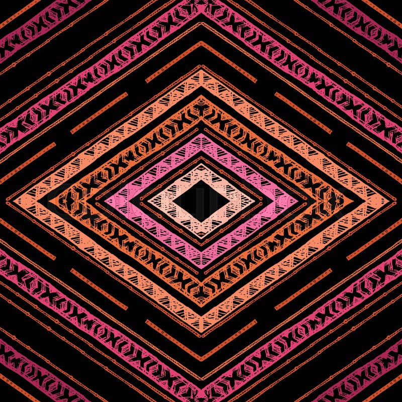 Bright Tribal Pattern