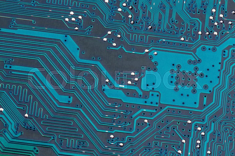 Computer board, symbol photo for ... | Stock image | Colourbox