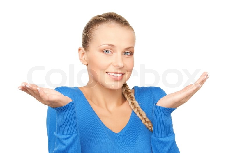 Picture of woman with facial expression ... | Stock Photo | Colourbox