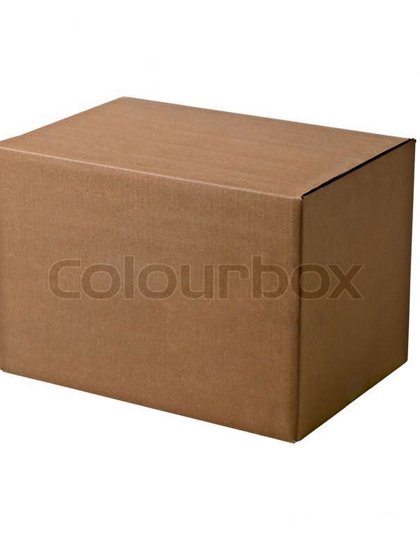 Karton-Karton-container | Stock Bild | Colourbox