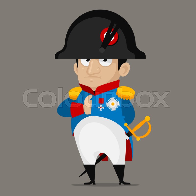 Illustration, Napoleon Bonaparte ... | Stock vector | Colourbox