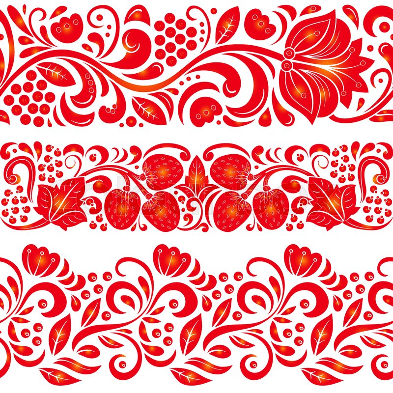 Traditional Russian vector pattern ... | Stock Vector | Colourbox