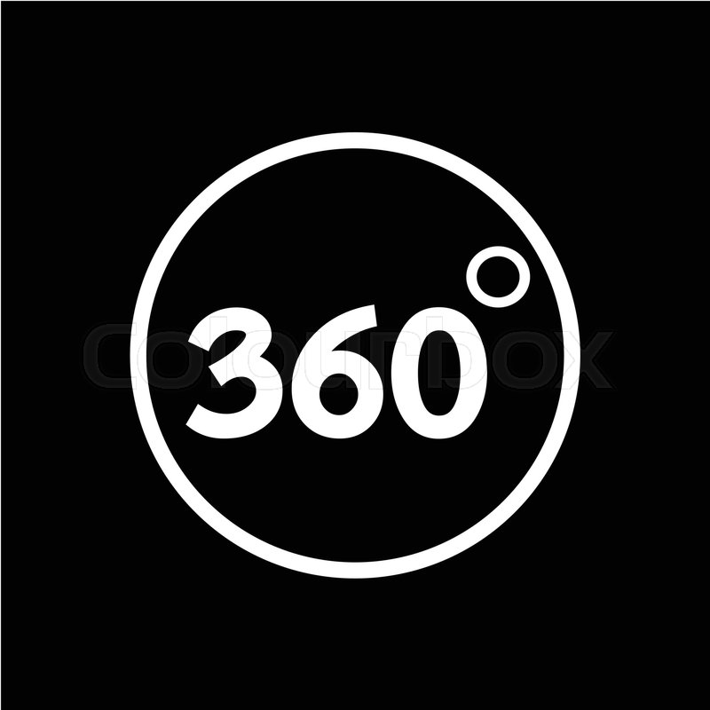 360 Degrees Icon