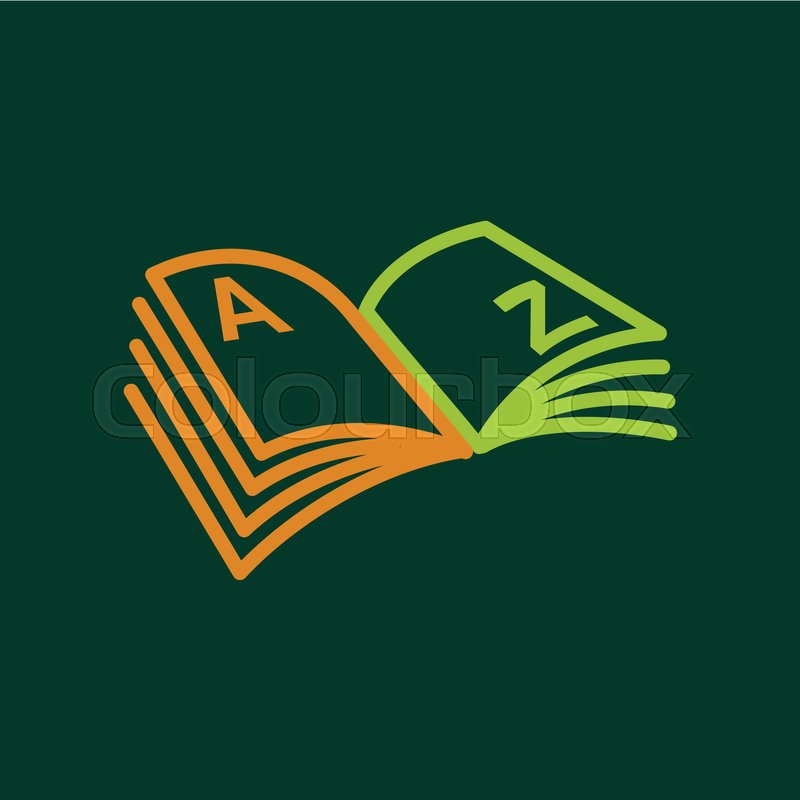 Dictionary Icon Green