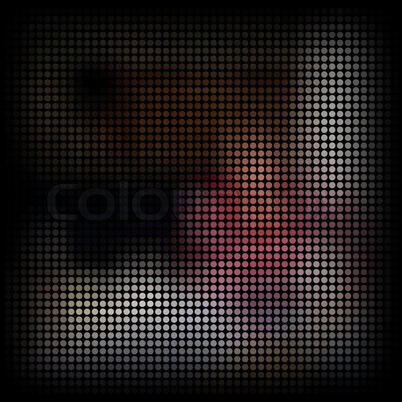 Abstract vector dotted background | Stock vector | Colourbox