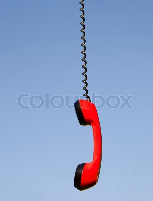 Red Phone Handset