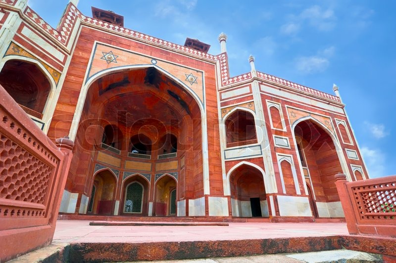 Moghul-Architektur von 1565-72 A | Stock Bild | Colourbox