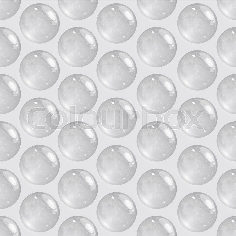 Bubbles seamless background art gray. ... | Stock vector | Colourbox